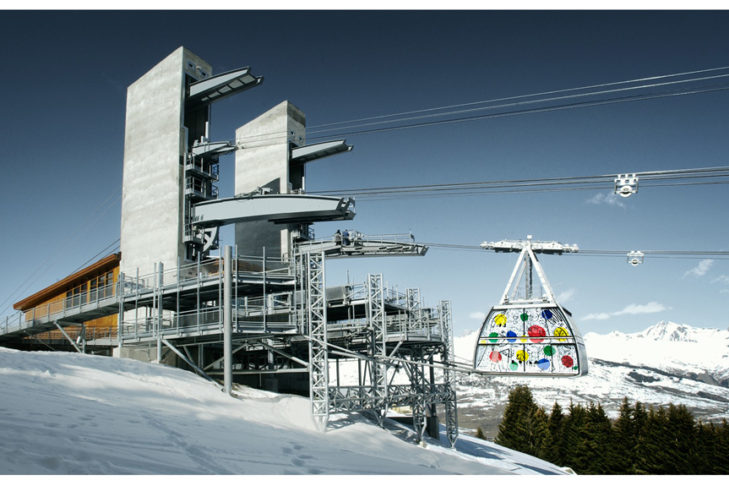 Ski Lifts - Ski gondola, T-bar lift & 3S Cable Car - Types of ski lifts