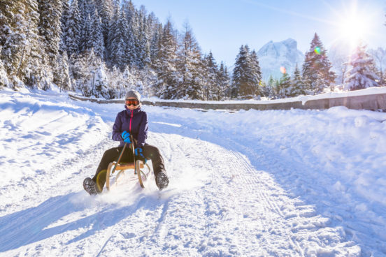 Alps toboggan run: The most beautiful toboggan runs for sledging
